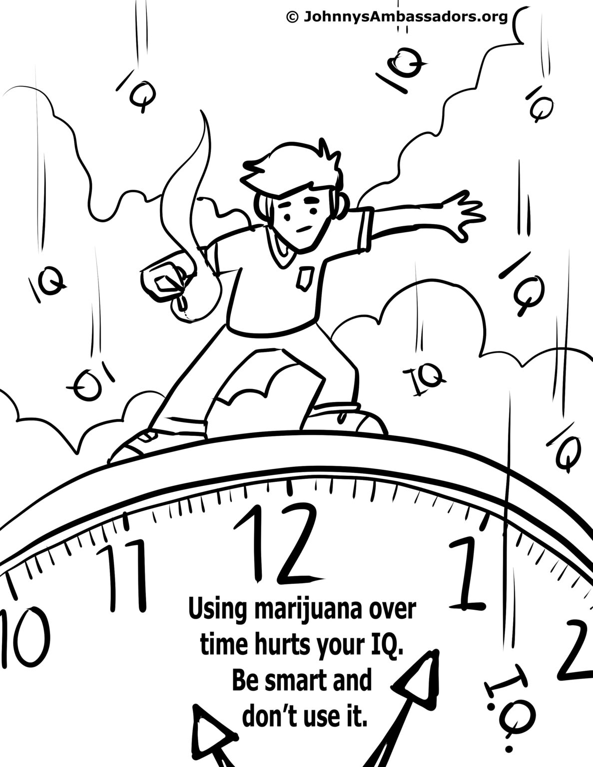 Elementary School Coloring Pages • Johnny's Ambassadors